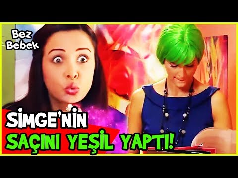 NANA, SİMGE'NİN SAÇINI YEŞİL YAPTI! - Bez Bebek 79. Bölüm