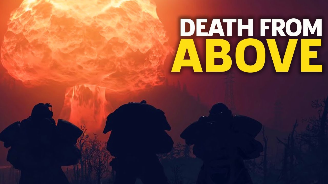 This Is What A Nuke Going Off In Fallout 76 Looks Like - YouTube