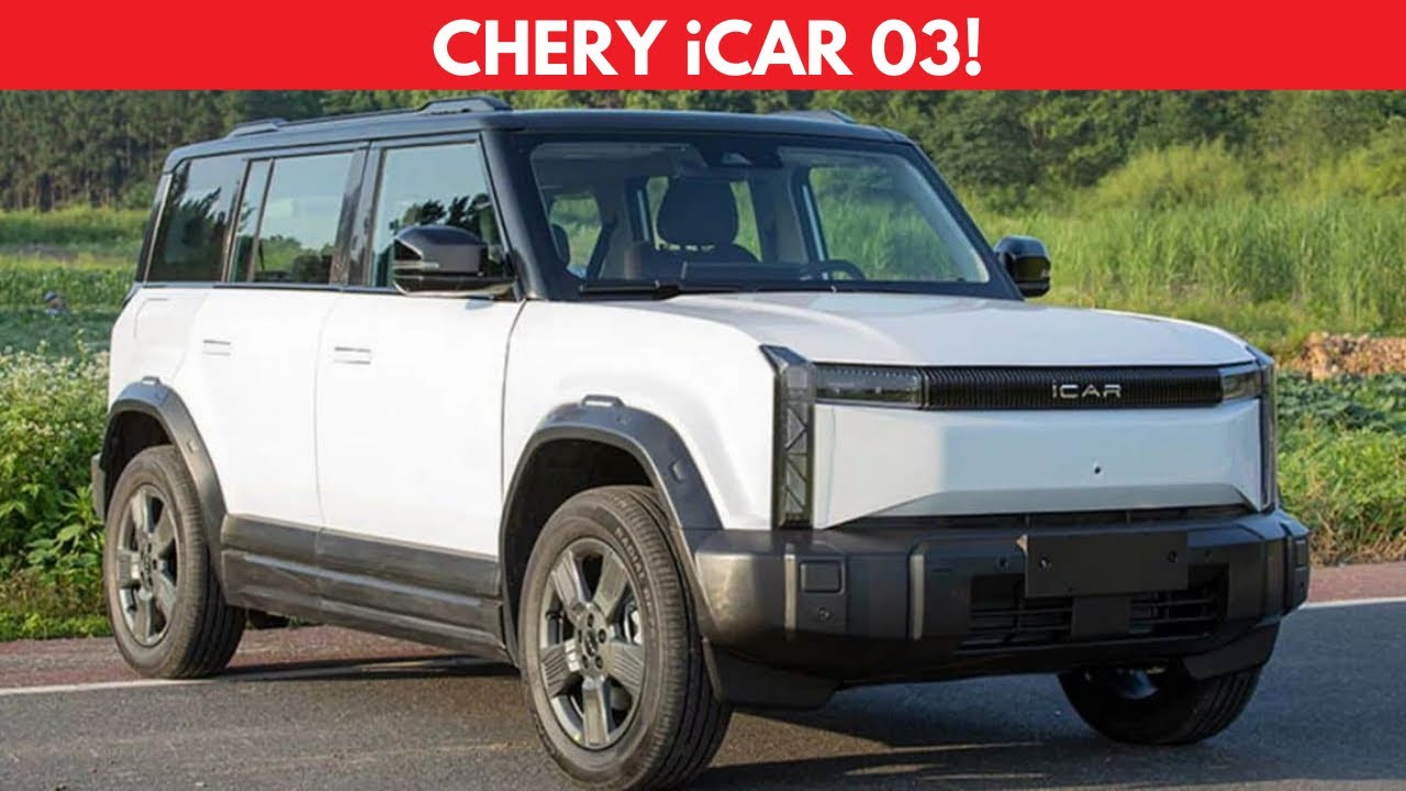 Cheri iCar 03: 500kms de autonomía eléctrica! - YouTube