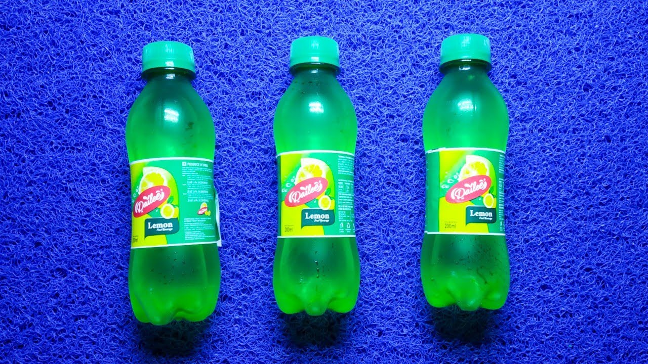 Dailee lemon fruit beverage review - YouTube