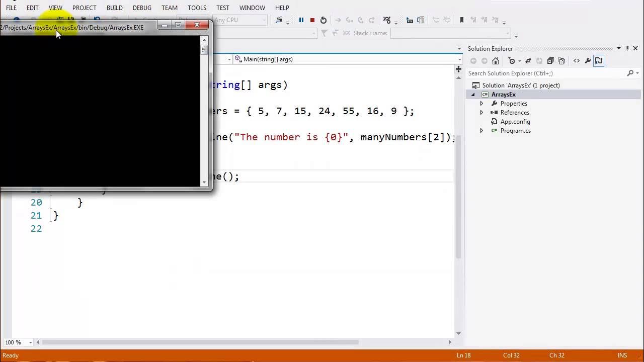 Arrays in C# - An array stores a fixed-size sequential collection of ...