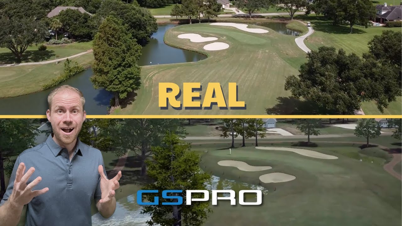 Playing My Home Course on a Golf Simulator!!! GSPro - YouTube