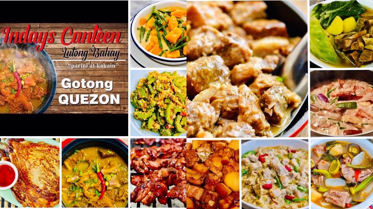 DIY: Ibat ibang Ulam Sa Quezon | Indays Canteen | Pinakamurang pagkain ...