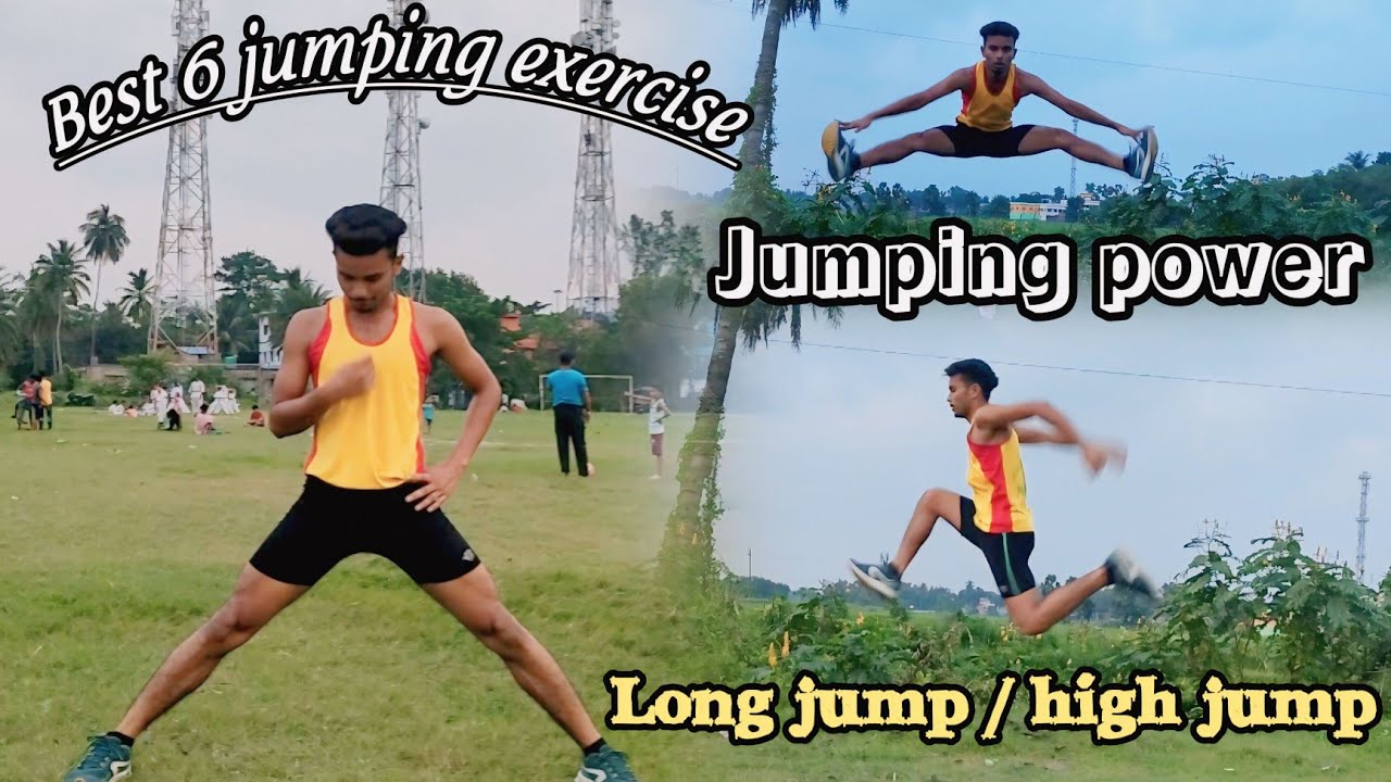 long jump / high jump | jumping exercise 💥💥 | best 6 jumping exercise ...