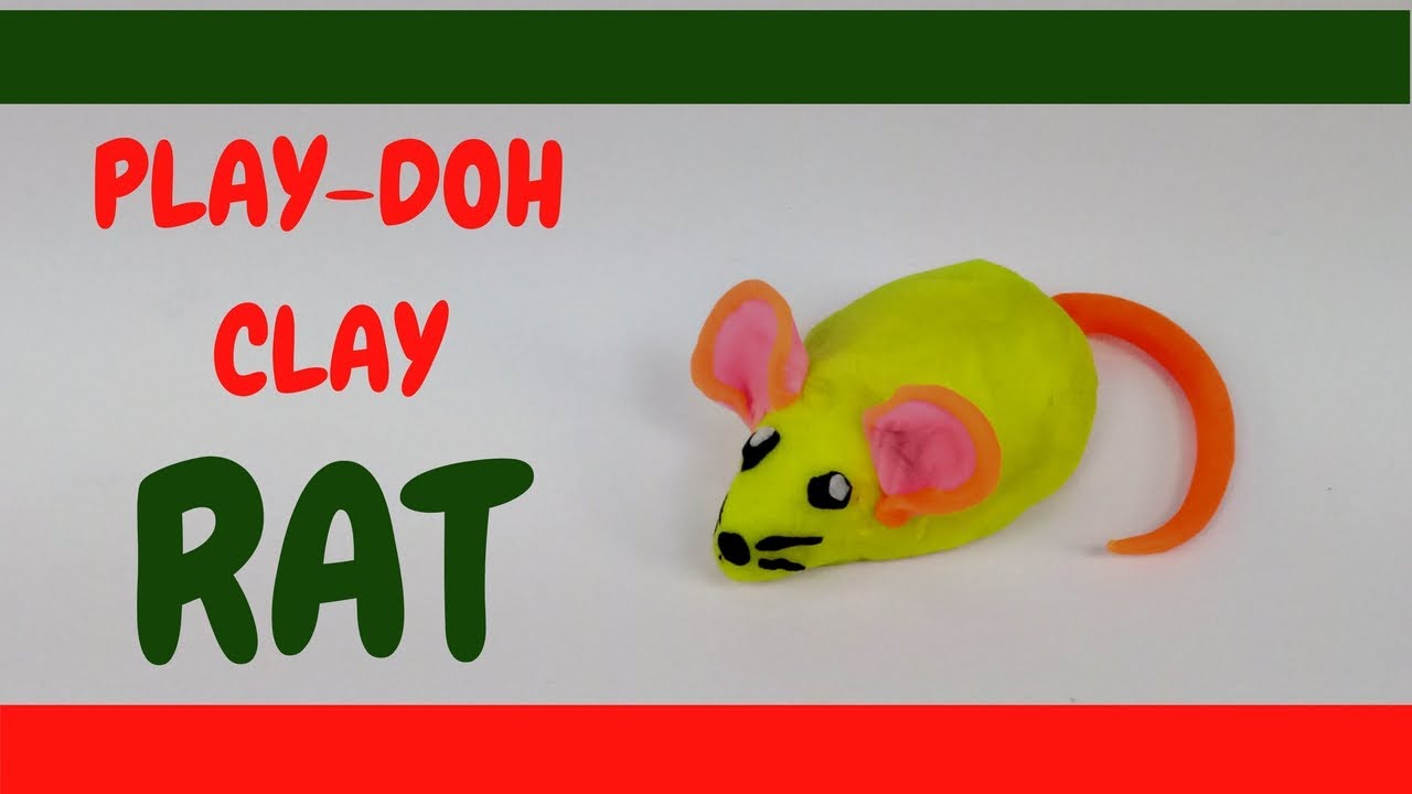 DIY How to Make a PlayDoh Mouse|Play Doh Mickey Mouse & Minnie Mouse ...