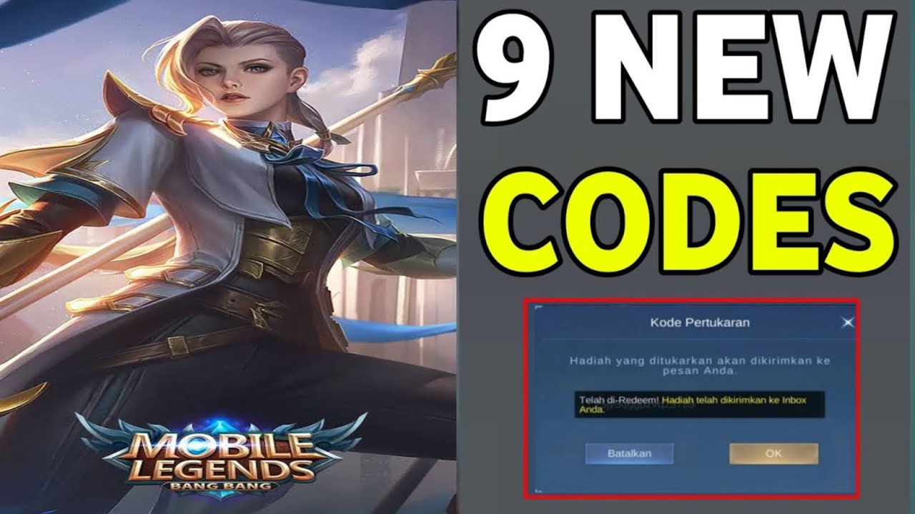 ⚡ UPDATE AUGUST 2025 ⚡ ALL NEW MOBILE LEGENDS BANG BANG CODES 🎁 | MLBB CODES | FREE SKINS ...