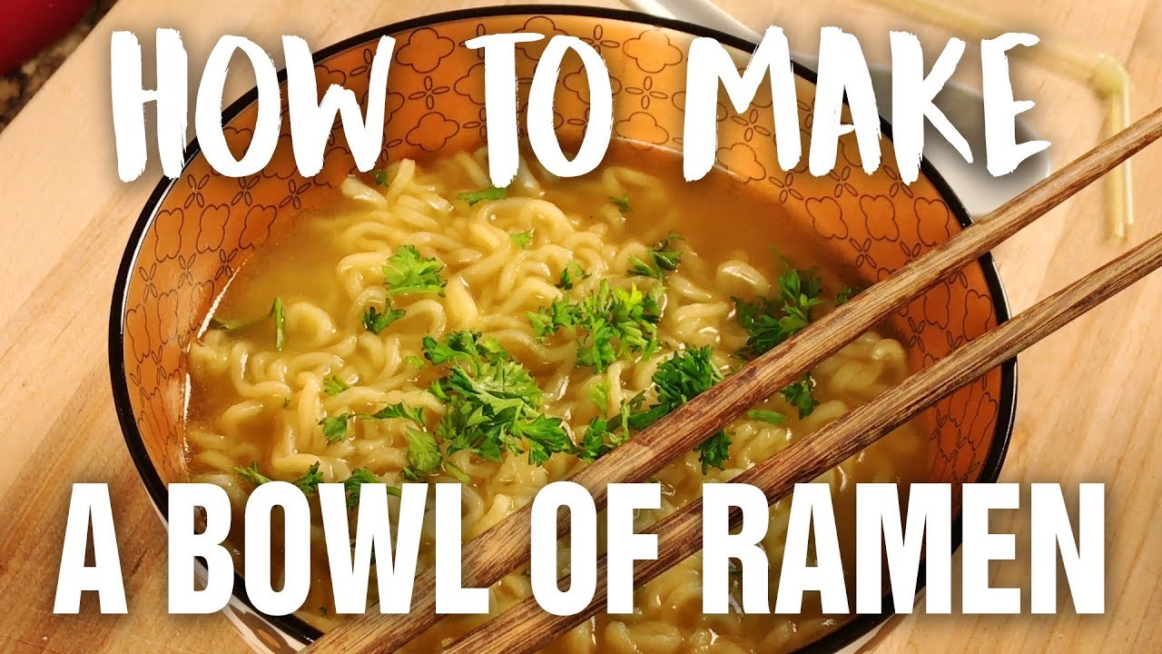 HOW TO MAKE RAMEN - YouTube
