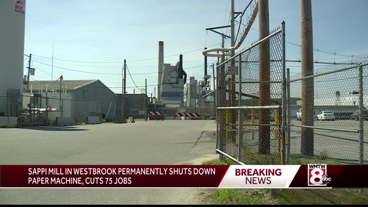 Sappi to lay off dozens of employees at Westbrook mill, shut down paper ...