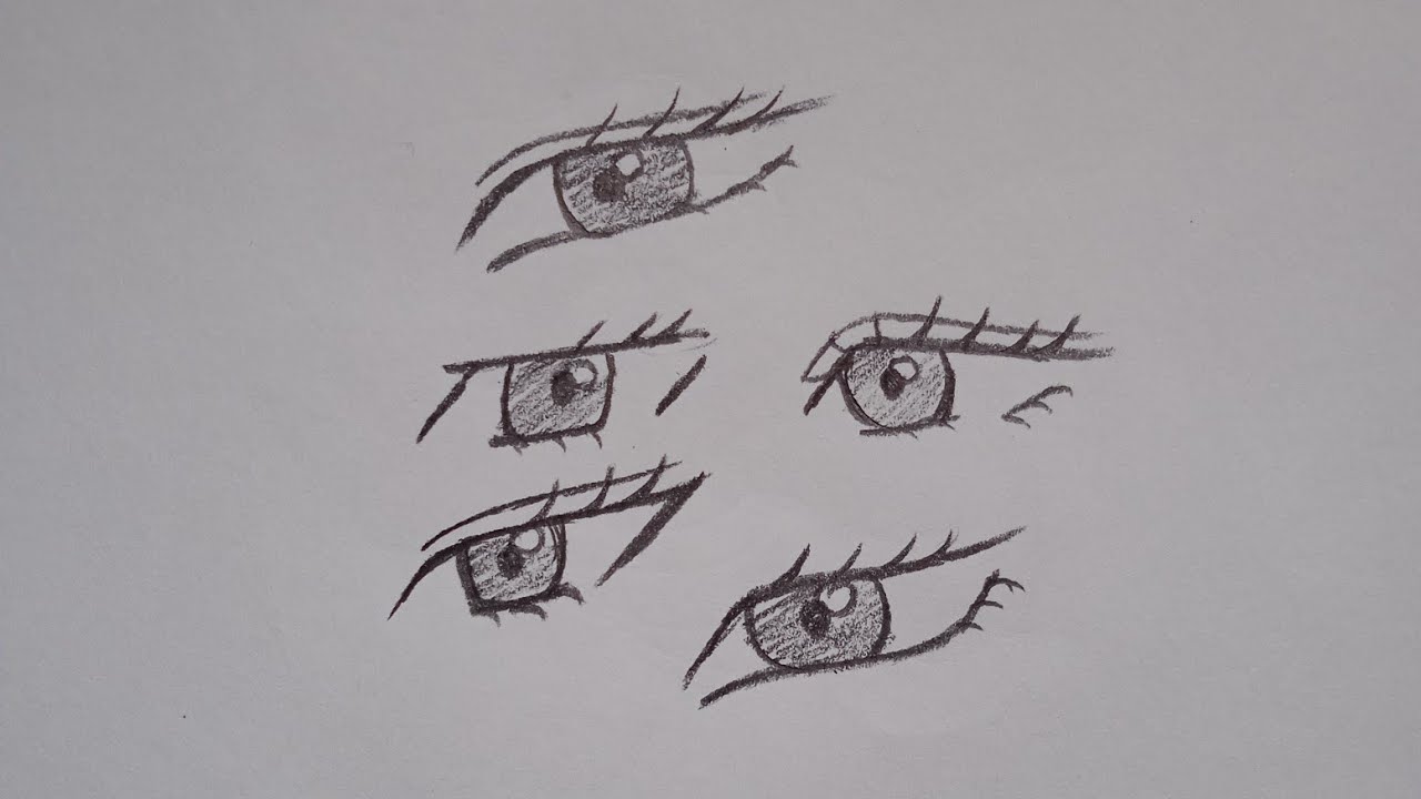 How To Draw Anime Eye I Anime Boys Eye Tutorial Step By Step I Eye ...