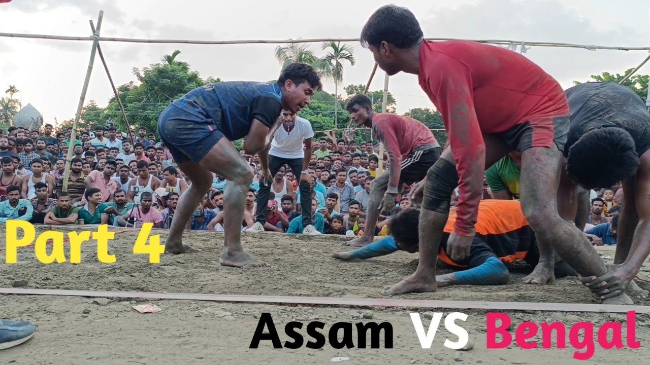 New Kabaddi Khela 2023 // Assam VS Bengal // Part 4 // Hadudu Game ...