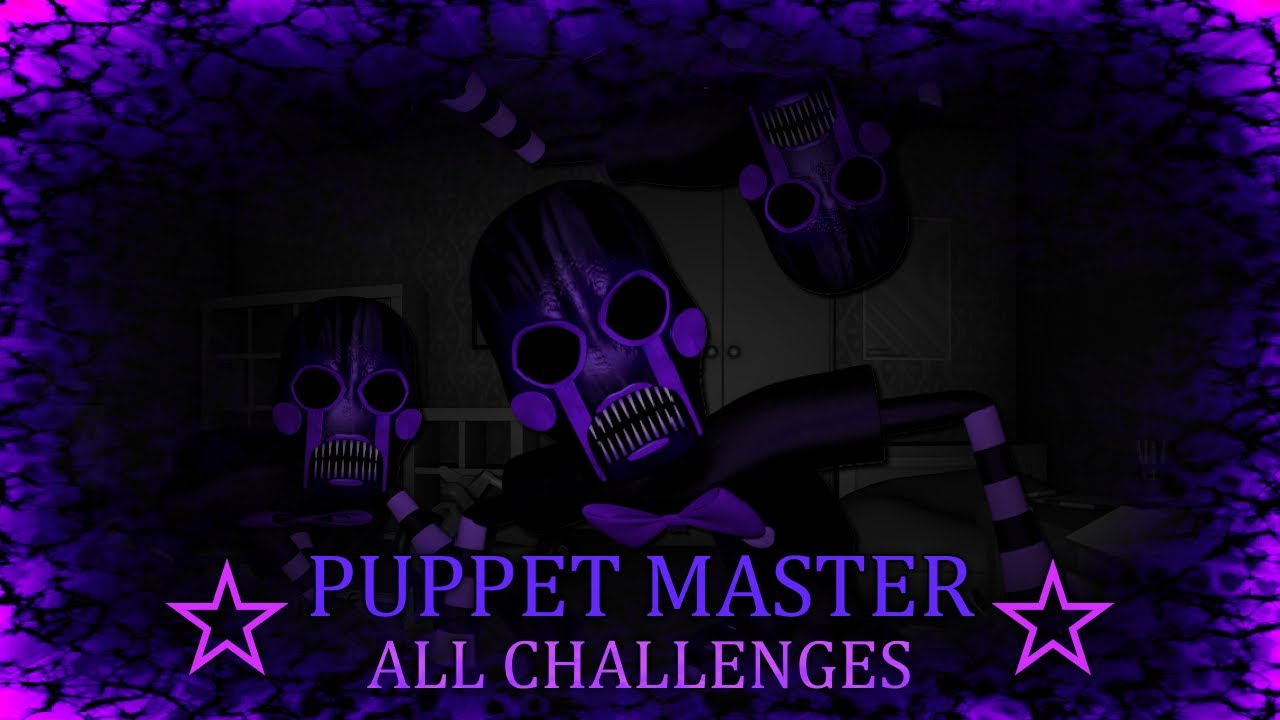 Puppet Master All Challenges Complete | FNaC 3 CN - YouTube