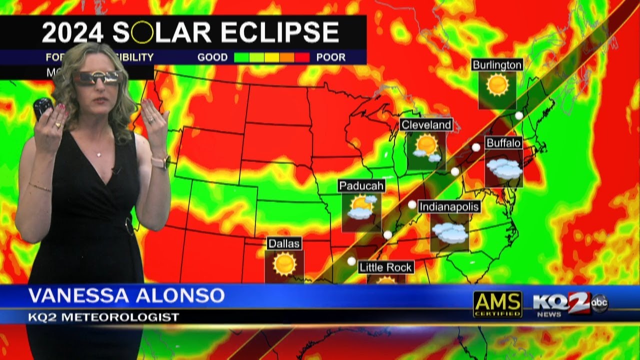 KQ2 Weather: Mostly sunny skies expected for the 2024 solar eclipse ...