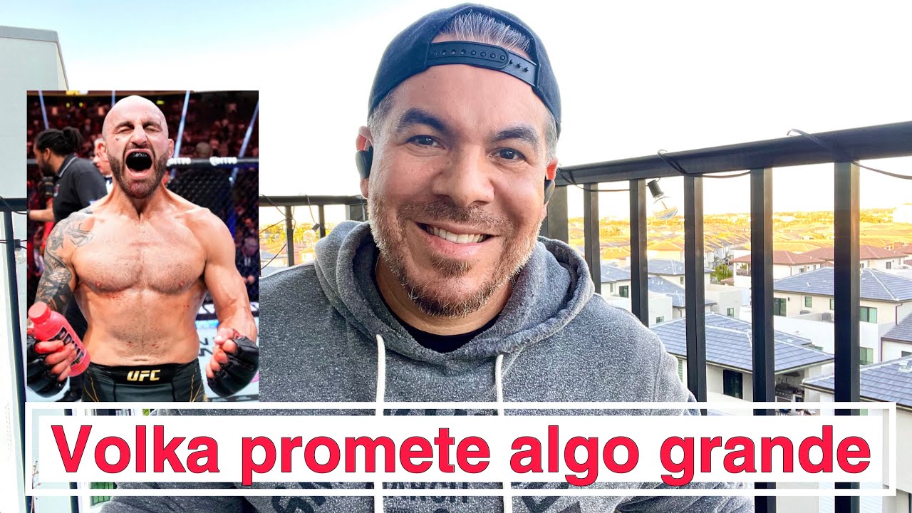 UFC 294: las aspiraciones de Volka apuntan al cielo - YouTube