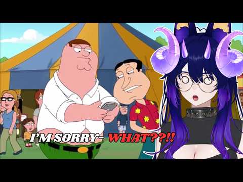 PHRASING PETER, PHRASING! | Vtuber Reacts to Family Guy DARK HUMOR
