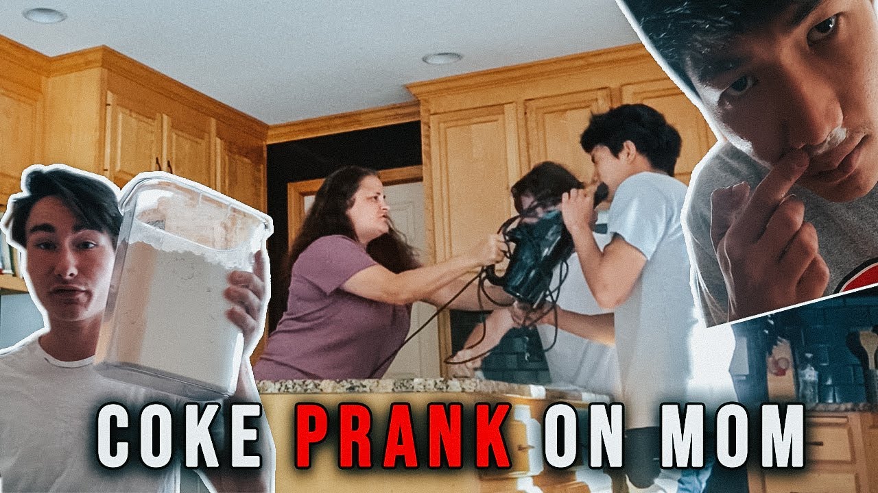 COKE PRANK ON MOM! - YouTube