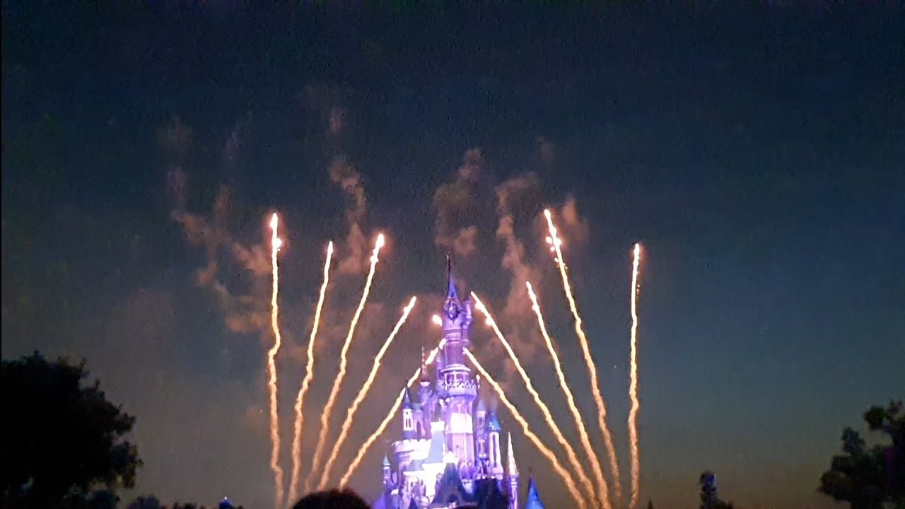 Disney Dreams Night Time Extravaganza | Disneyland Paris Fireworks ...