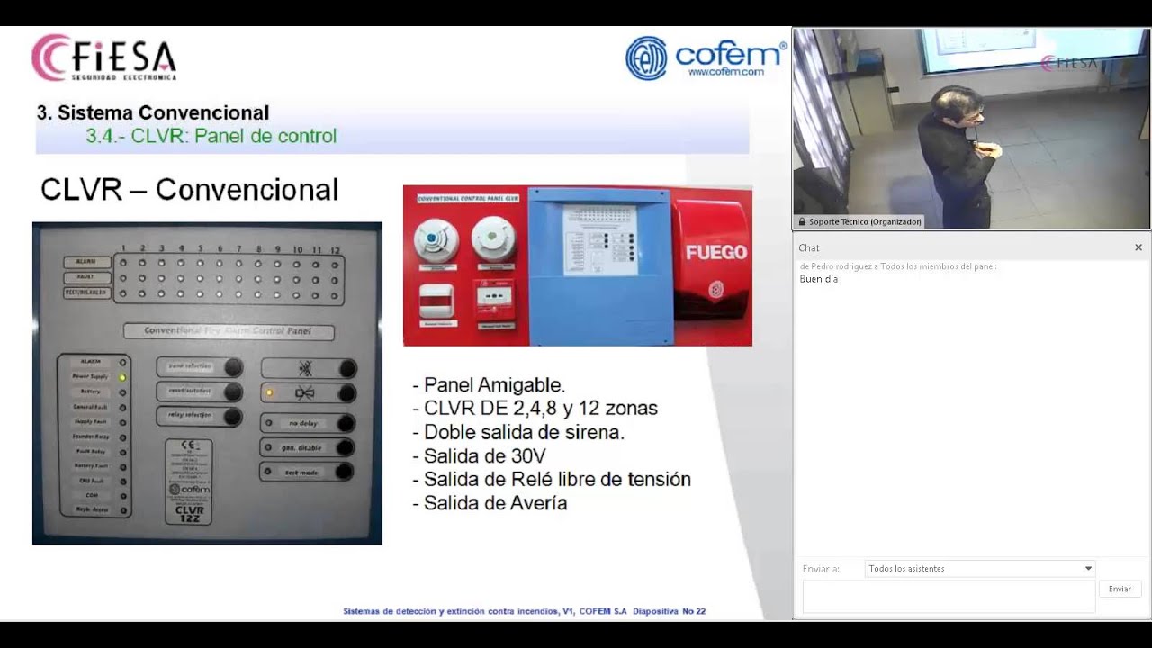 Incendio, Centrales Cofem - parte 1 - YouTube