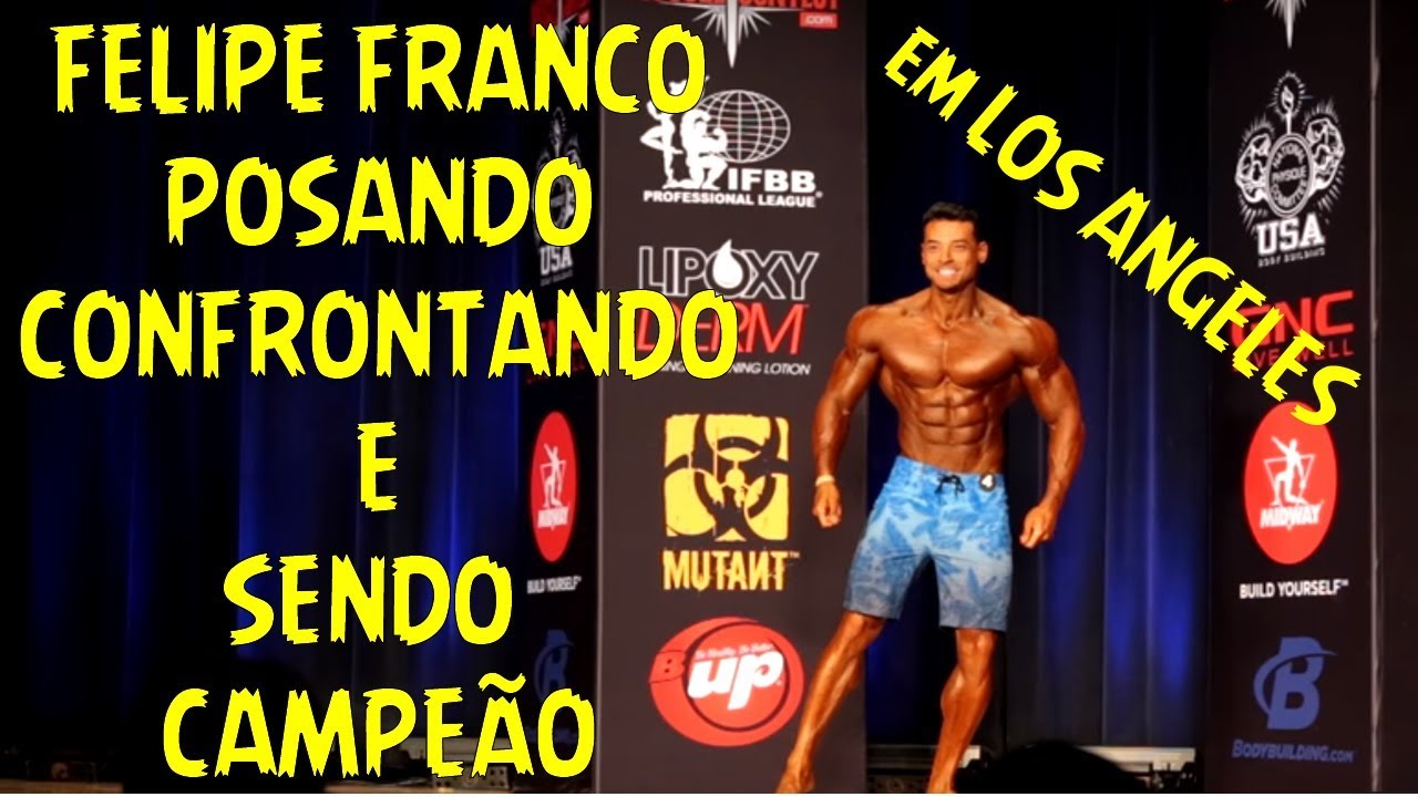 FELIPE FRANCO APRESENTAÇÃO INDIVIDUAL, CONFRONTO E CAMPEÃO LOS ANGELES ...