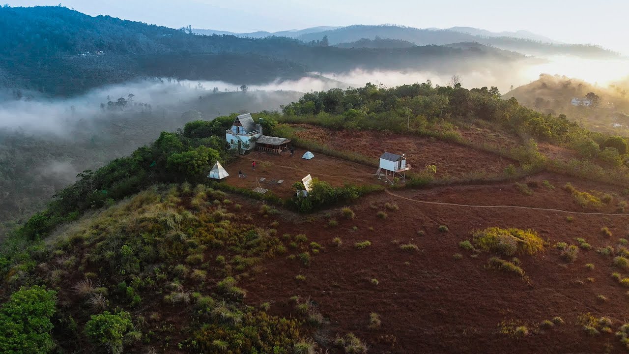 A hidden paradise called Sathram (4K) | Drone shots | Kerala Tourism ...