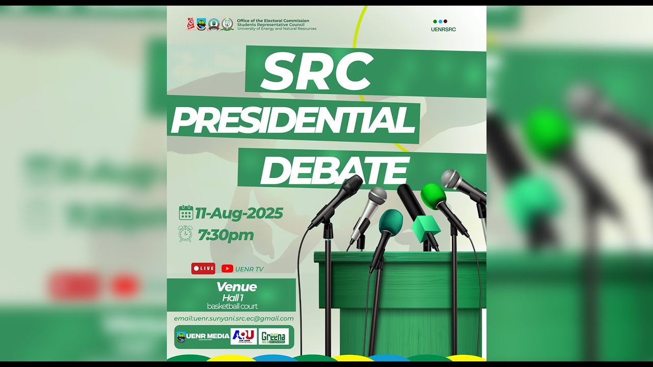 UENR SRC PRESIDENTIAL DEBATE 2025 - YouTube