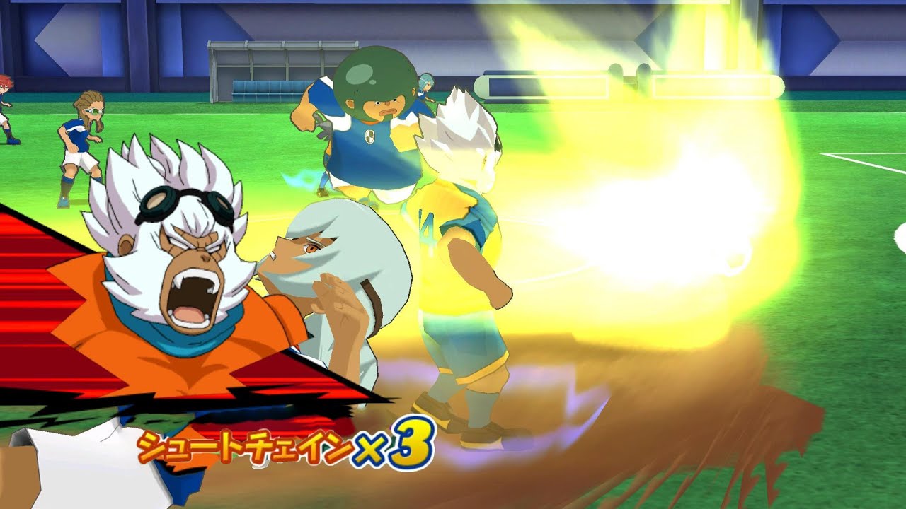 Inazuma Eleven GO Strikers 2013 Xtreme Chrono Storm Vs Inazuma Legend ...