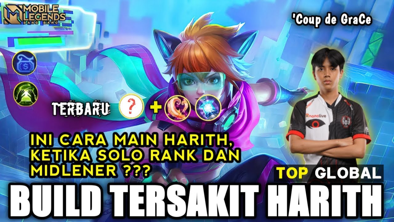 BUILD HARITH TERSAKIT 2021 TERBARU SEASON 21! TUTORIAL HARITH GAMEPLAY ...