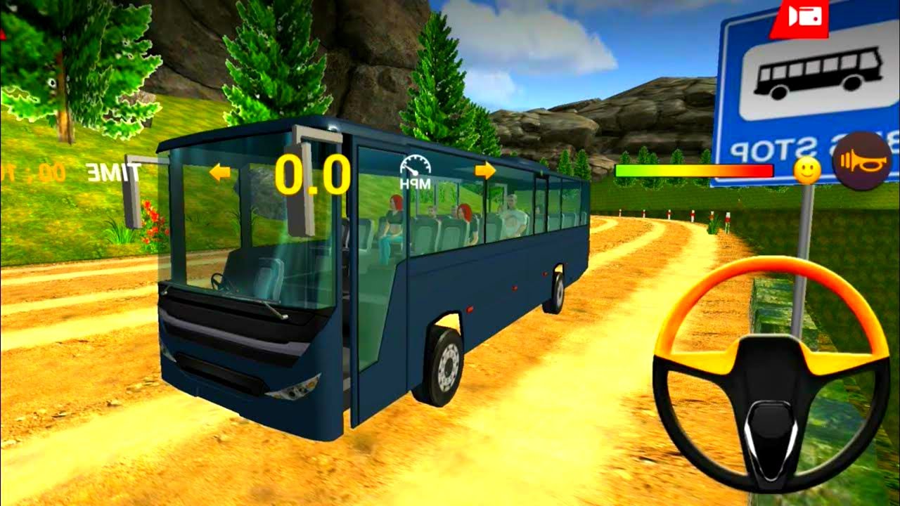 Offroad Disert Bus Driving Game - Disert Road Bus Driving Game - 3D Bus ...