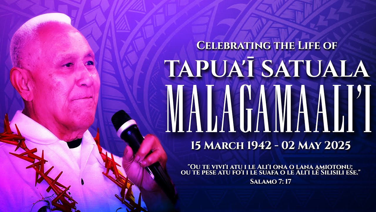 BURIAL SERVICE for the Beloved TAPUA'Ī SATUALA MALAGAMAALI'I - YouTube