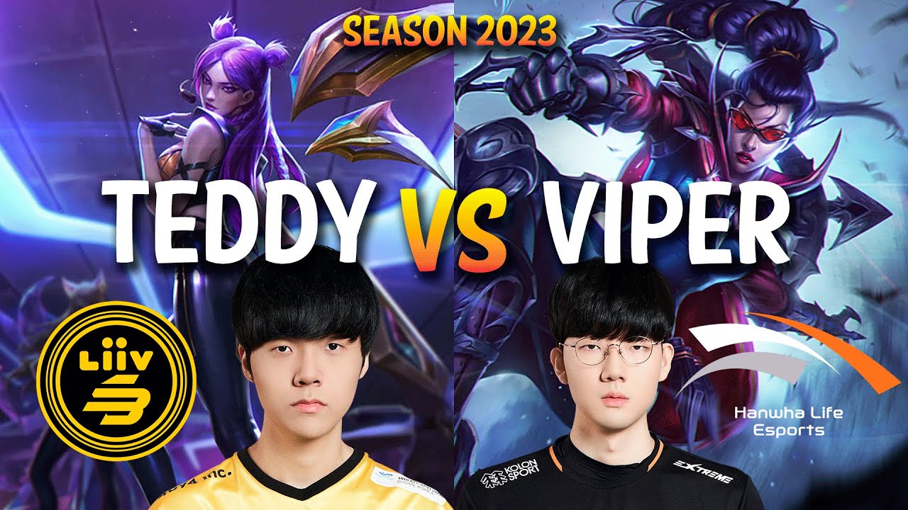 LSB Teddy vs HLE Viper - Teddy KAI'SA vs Viper VAYNE ADC - Patch 13.13 ...