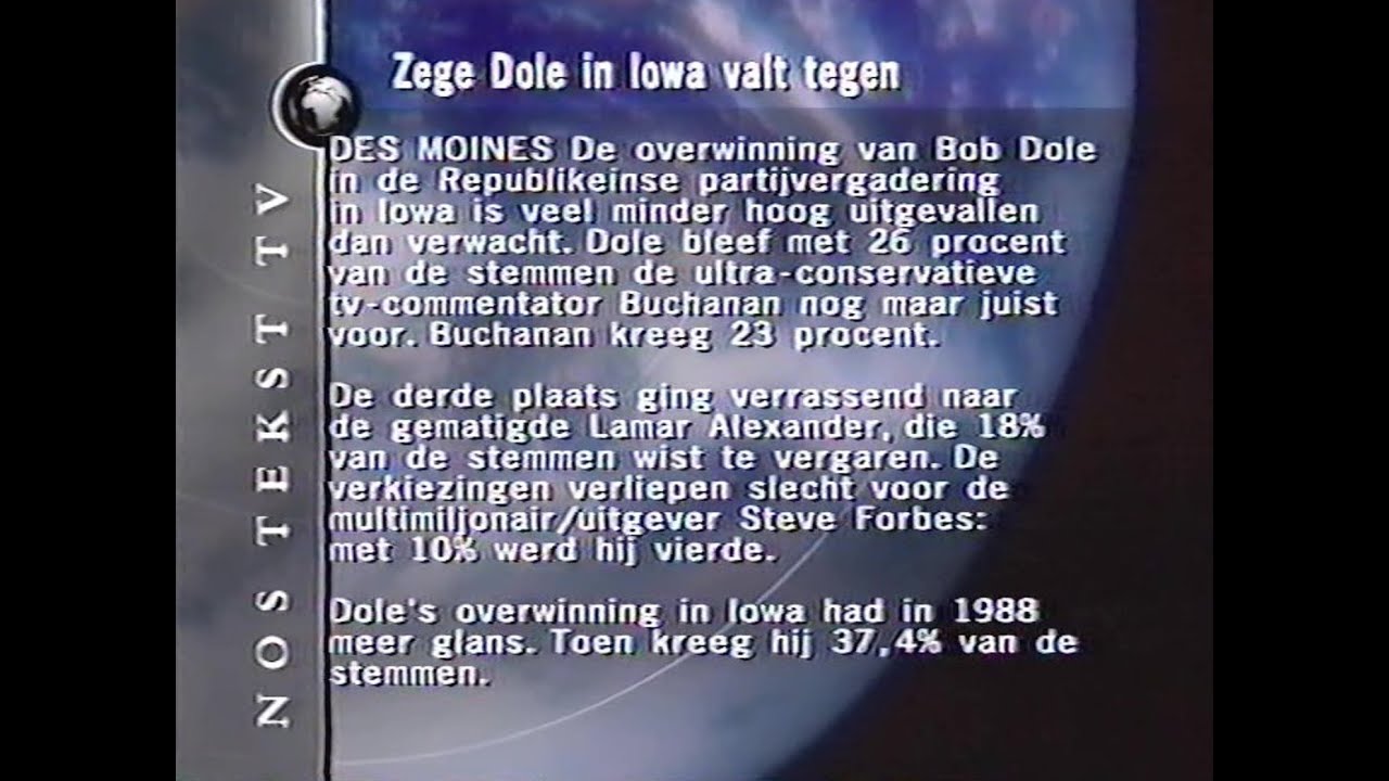 Nos Text tv 1996 - YouTube