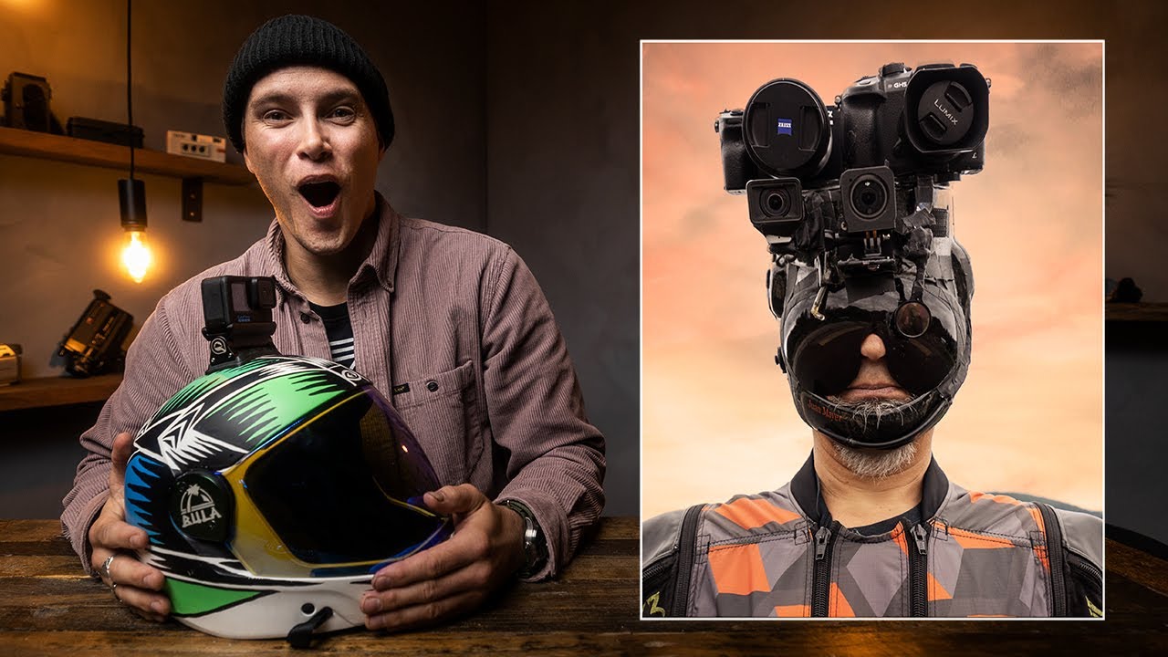 CRAZY CAMERA HELMET!! Skydiving photography feat Juan Mayer - YouTube