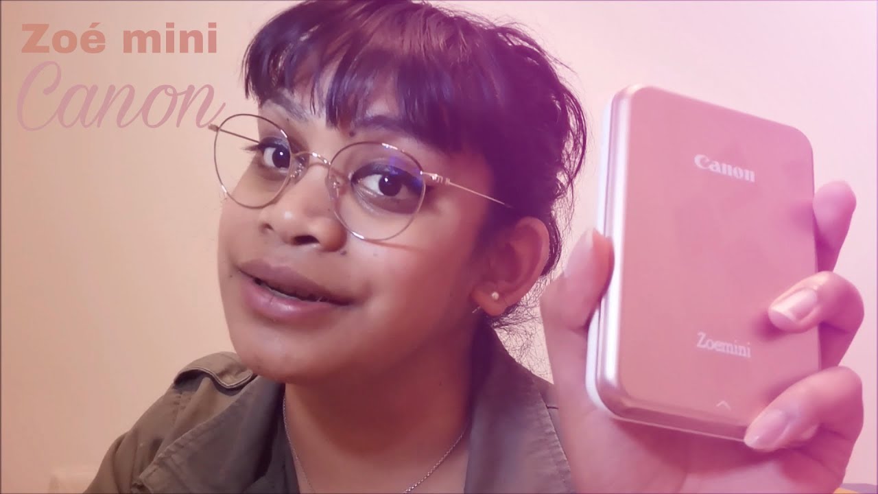 🖨 mini imprimante 🖨 Zoé mini de canon - YouTube