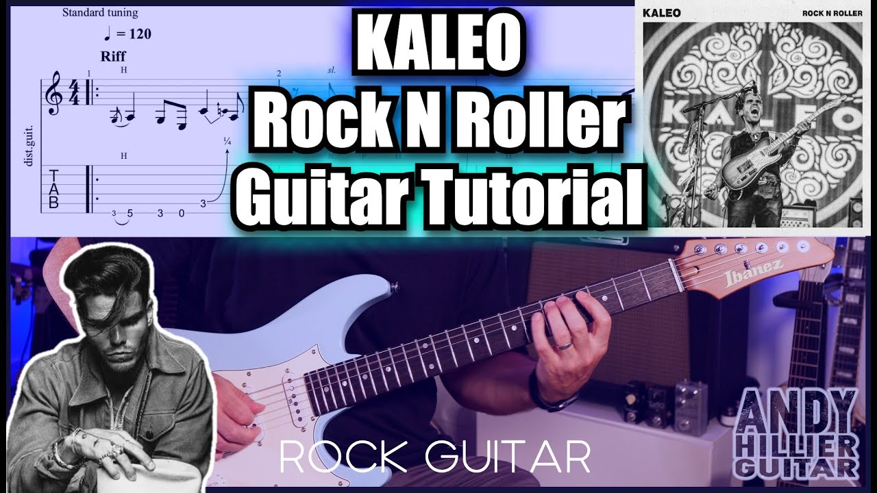 How To Play Kaleo Rock N Roller Guitar Tutorial With Tabs Youtube