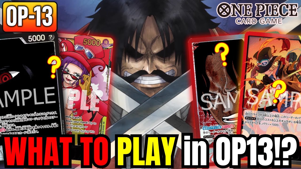 What to play in OP-13! Top performing meta deck breakdown. - YouTube