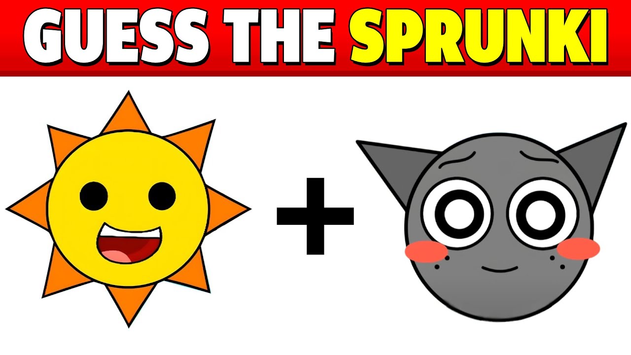 😂😱🎵Guess The Sprunki Characters By EMOJI & VOICE! | Sprunki Incredibox ...