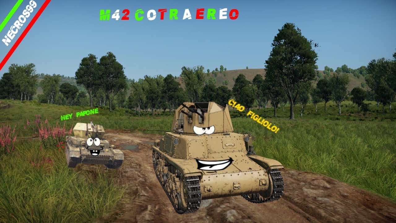 WARTHUNDER ITA-🇮🇹M42 CONTRAEREO🇮🇹-DEVASTANTE E MEMINO - YouTube