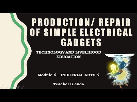 Production/Repair of Simple Electrical Gadgets - YouTube