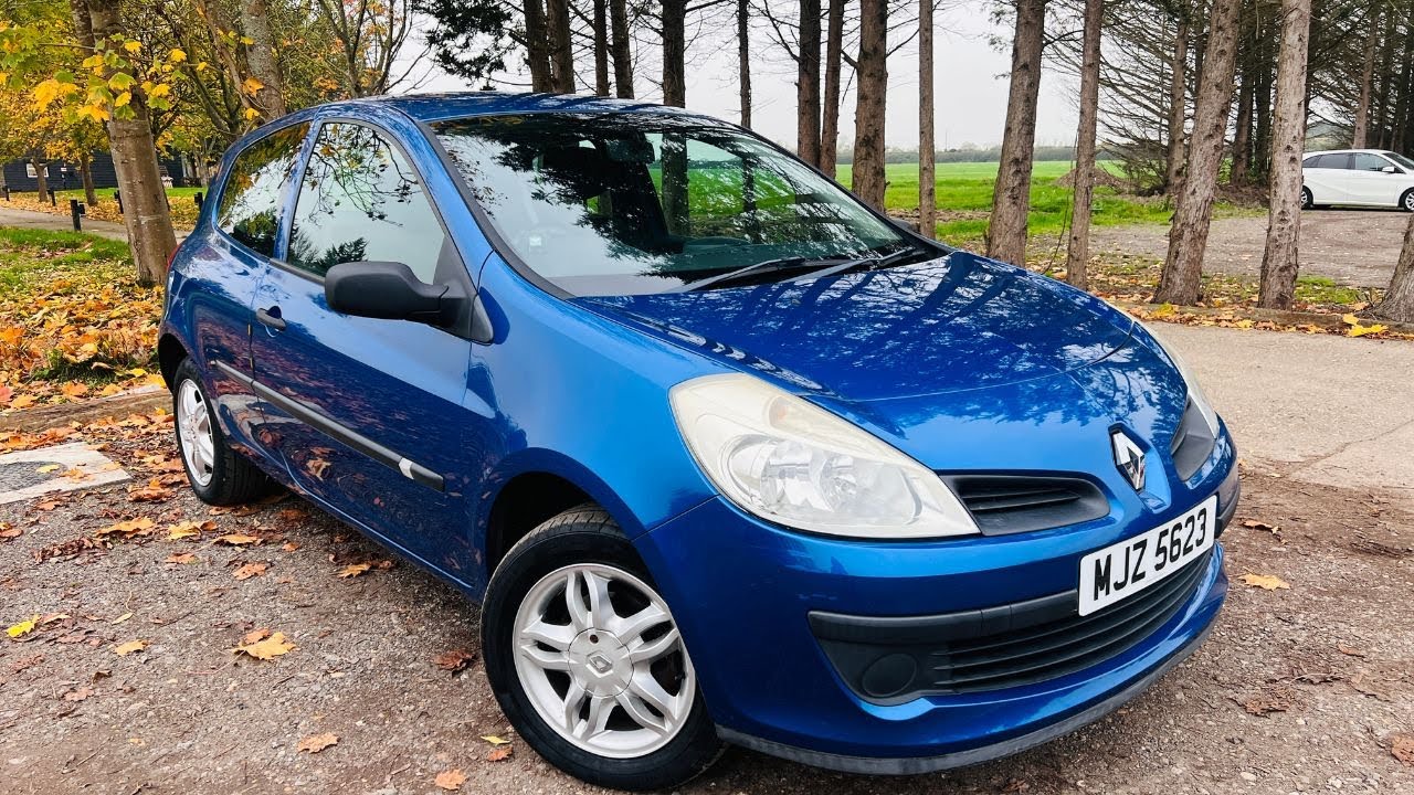 Renault Clio Low mileage & cheap insurance - YouTube