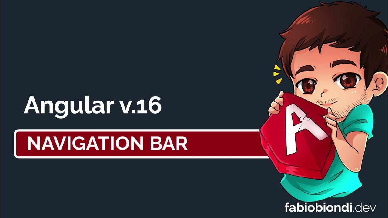05. Navigation Bar (Angular V.16) - YouTube
