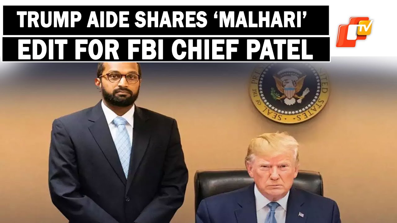 Trump’s Aide Shares ‘Malhari’ Edit To Celebrate Appointment Of Kash ...