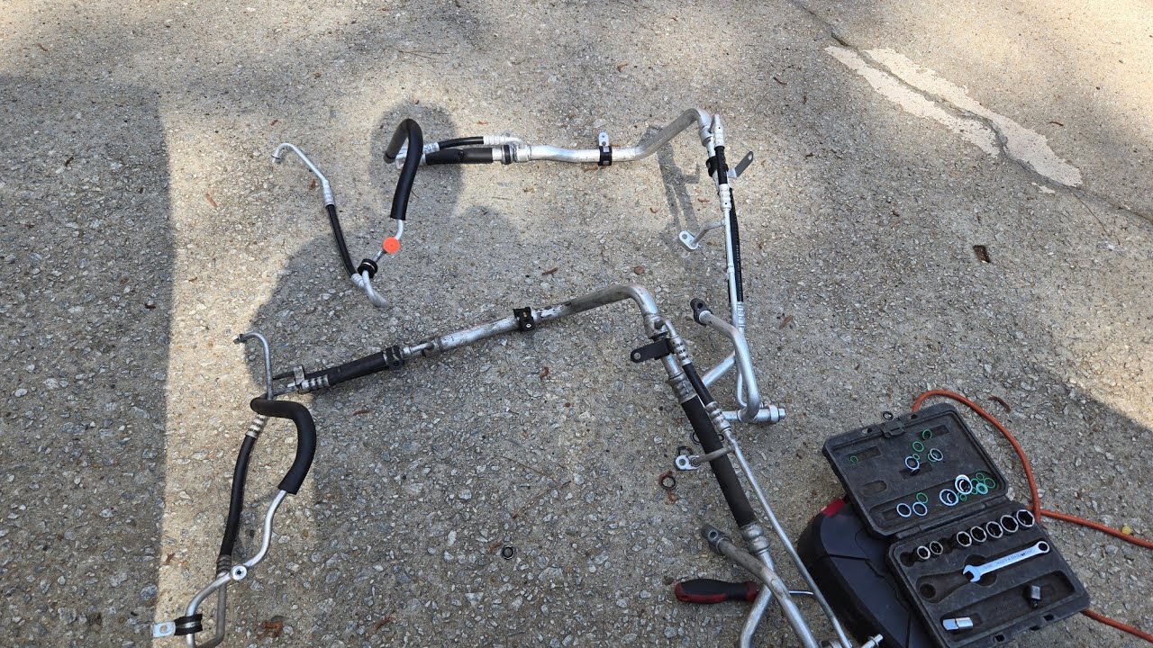 Chevrolet Traverse AC line - YouTube