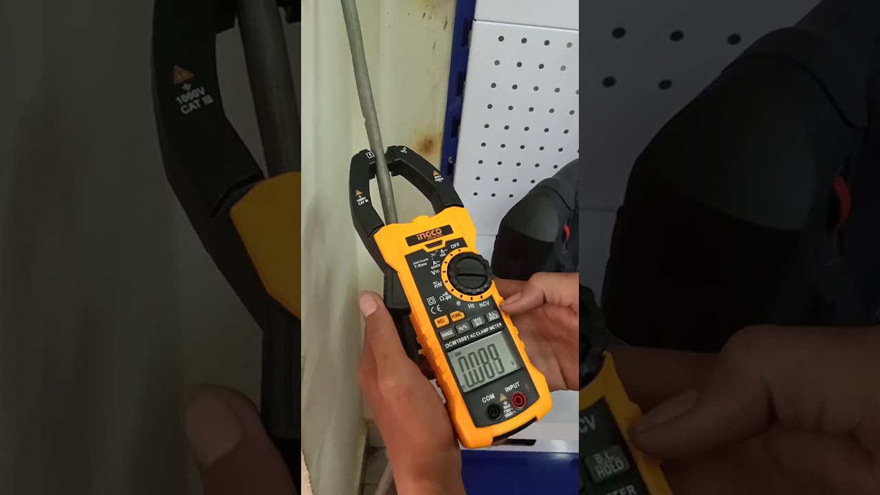 ingco Digital AC Clamp Meter DCM10001 - YouTube