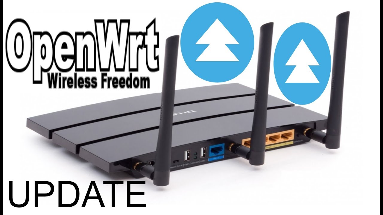 OPENWRT | FIRMWARE UPGRADE | PROCESO COMPLETO - YouTube