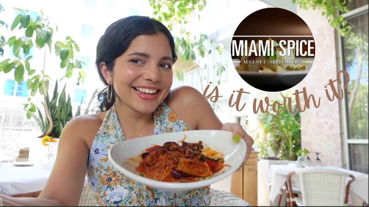 Eat with me at Miami’s Full Bloom Vegan Restaurant | Miami Spice - YouTube