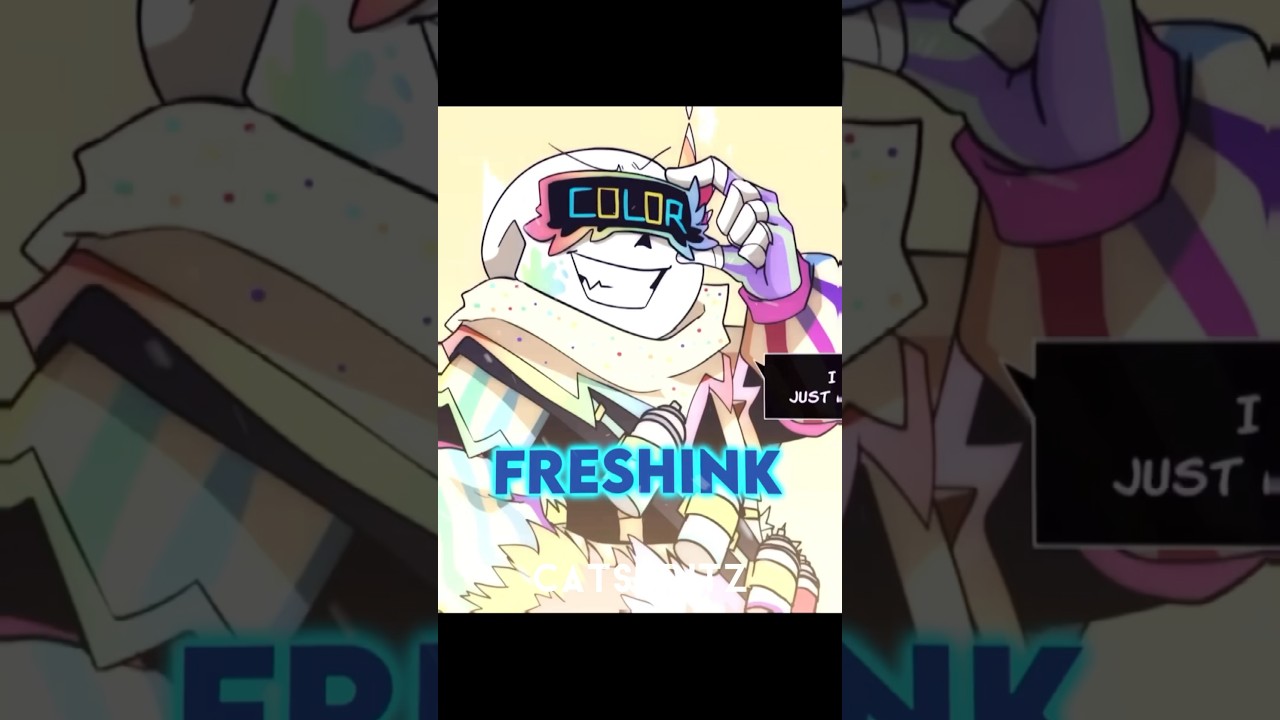 Fresh ink vs color #underverse #edit - YouTube