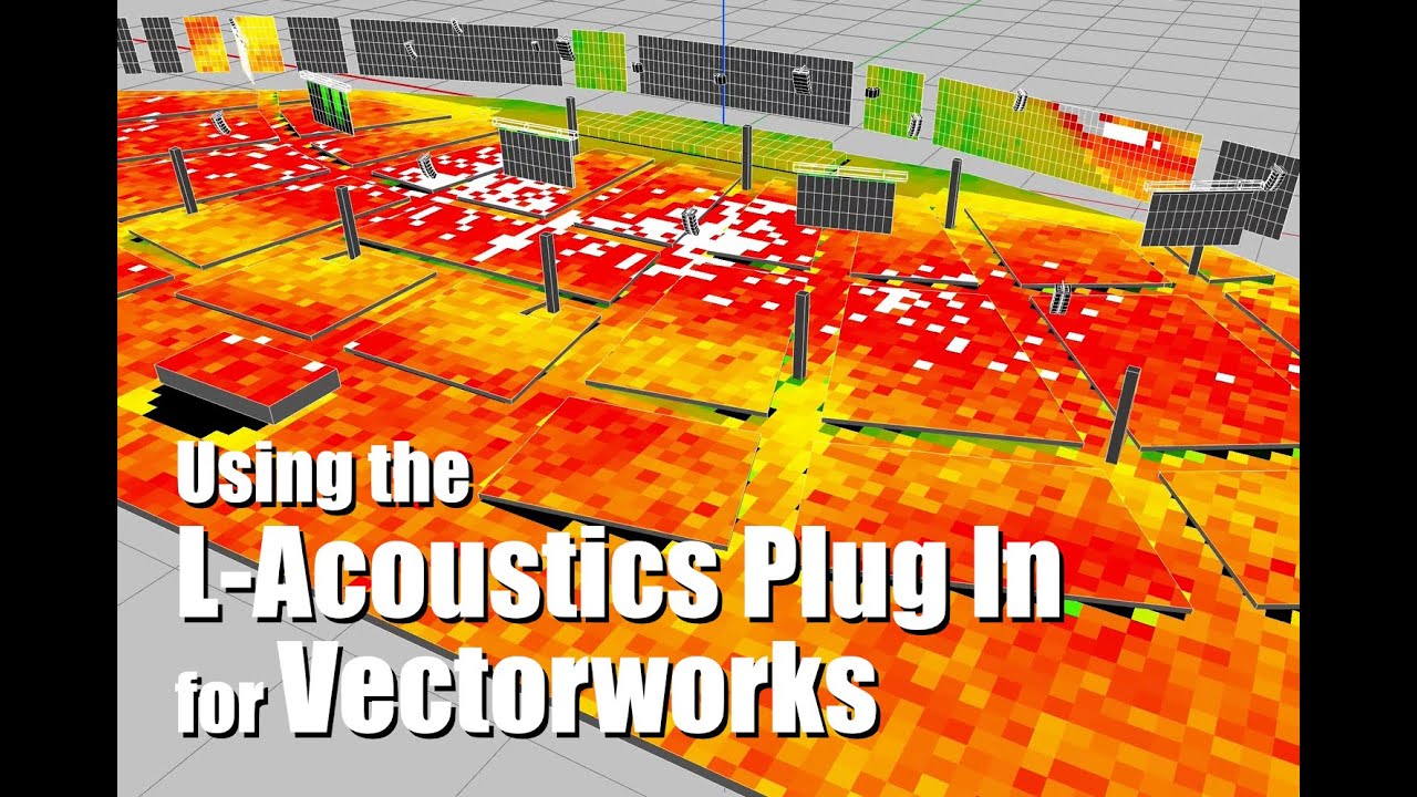 Using the L-Acoustics SoundVision Plug In for Vectorworks - YouTube