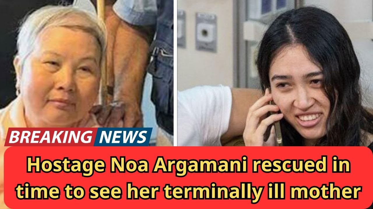 Hostage Noa Argamani rescued in time to see her terminally ill mother ...