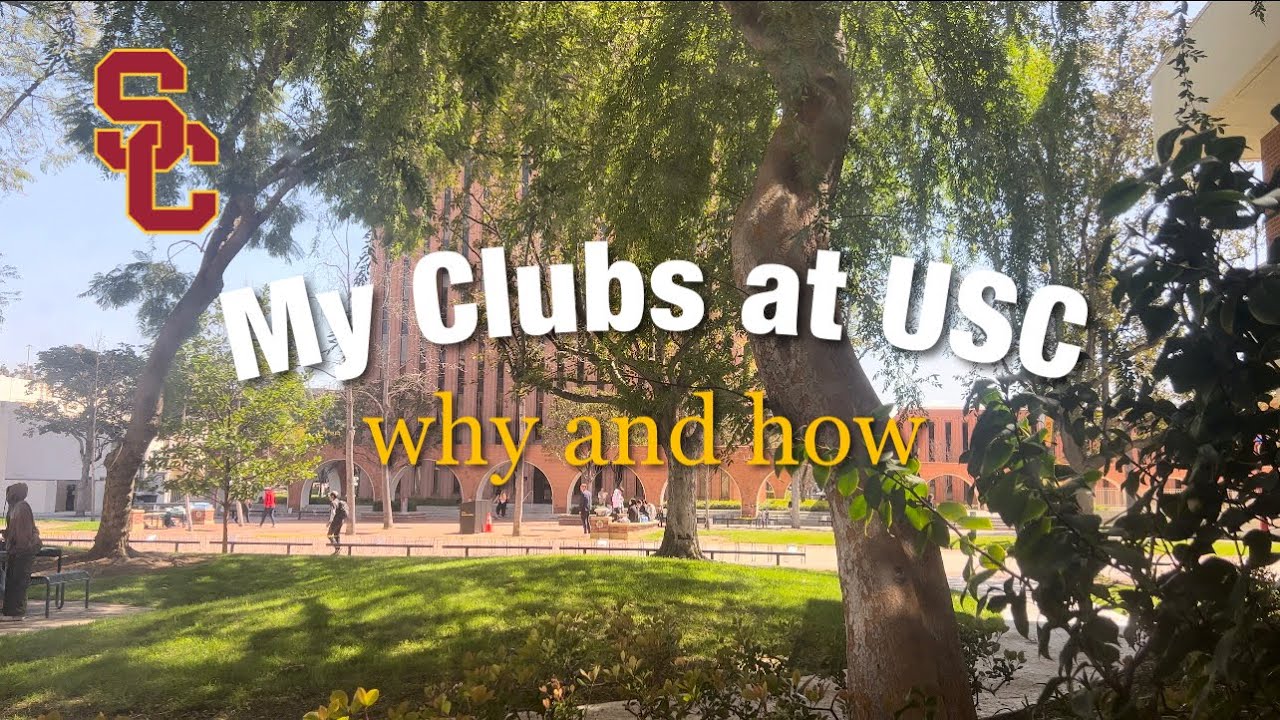 The reasons that I joined USC clubs and What I learned - YouTube