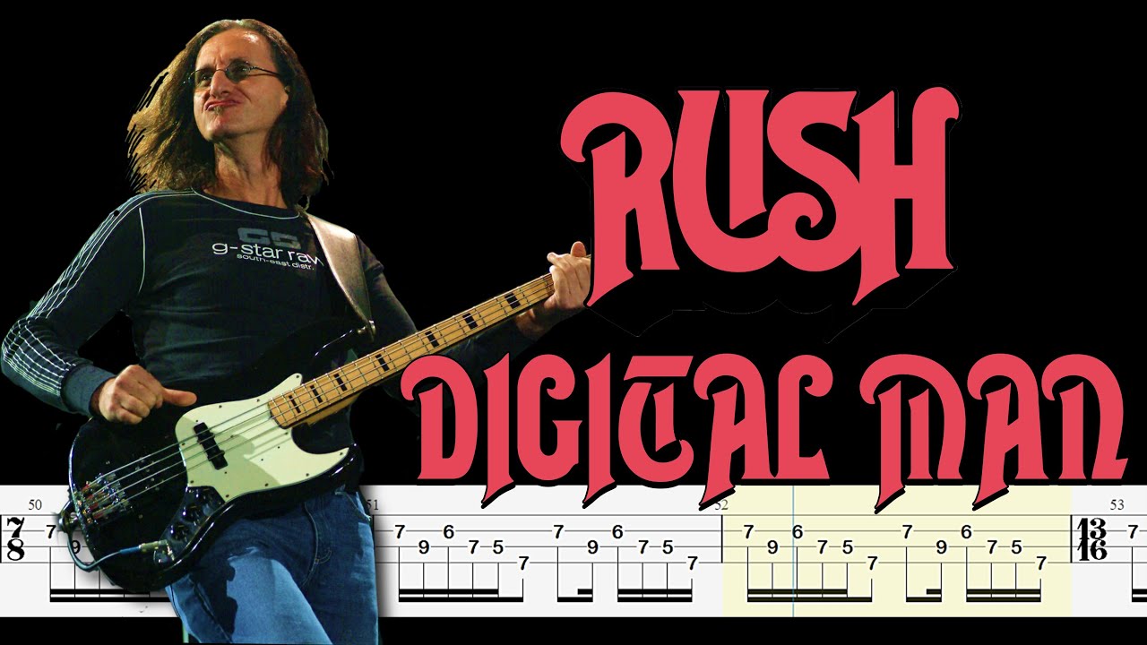 Rush - Digital Man (Bass Tabs + Notation) By ‎@ChamisBass - YouTube