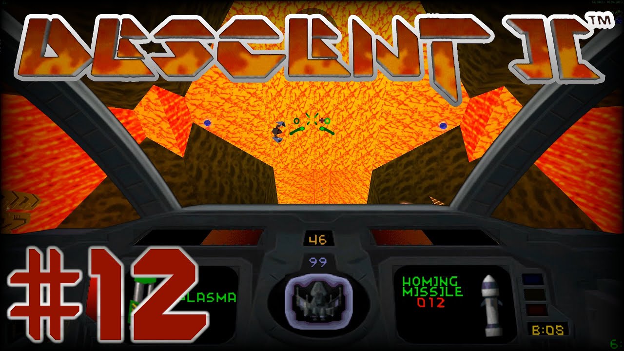 Descent 2 CS (D2X-XL) level 12 (Difficulty: Ace) - YouTube